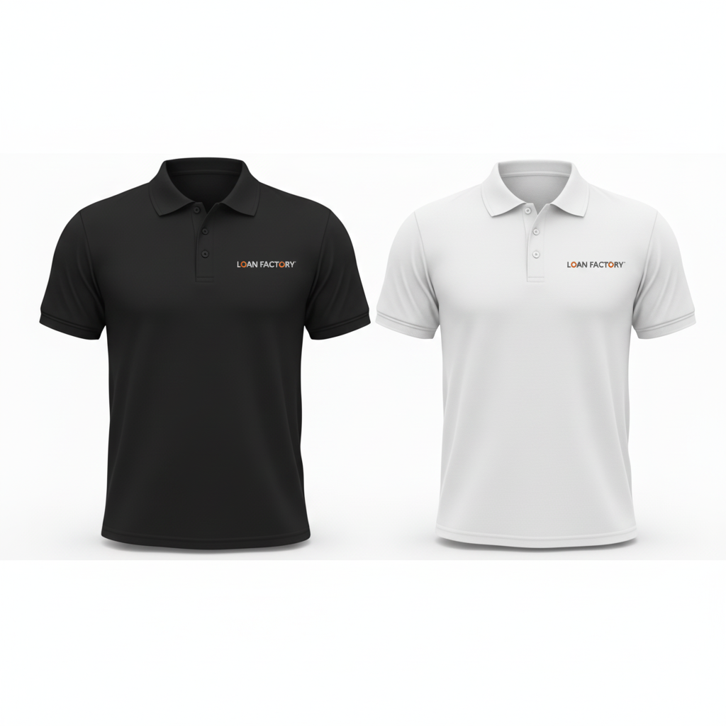 Loan Factory Men’s Short Sleeve Polo Shirt – Fall Collection – Loan ...